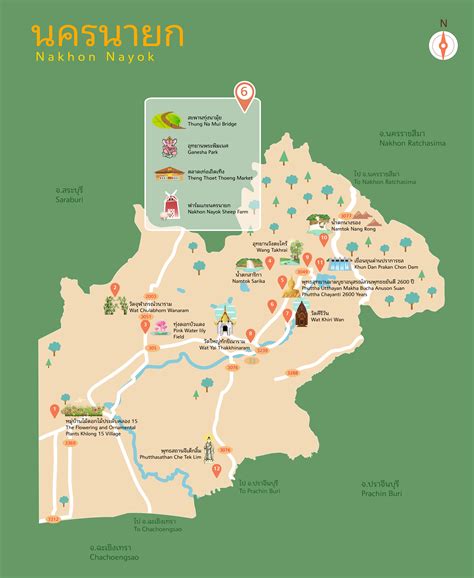 จุดเช็คอินห้ามพลาด จ นครนายก