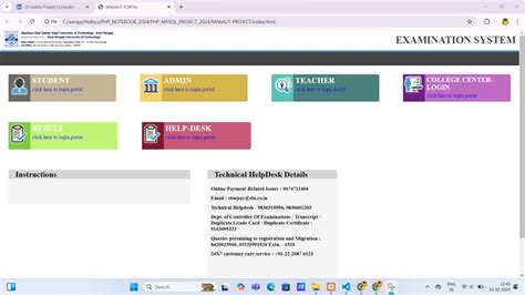 Ankita Prasad On Linkedin I Created Makaut Clone Using Html And Css