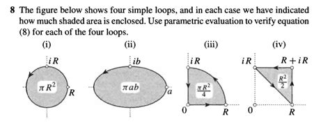 Solved 8 The Figure Below Shows Four Simple Loops And In