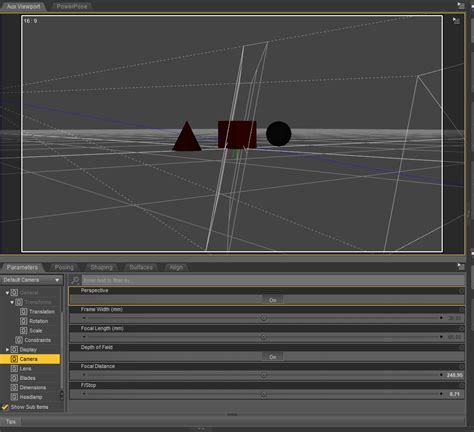 quick hopefully depth of field question daz 3d forums