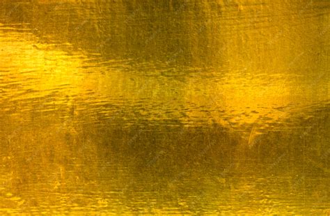 Gold Metal Background Premium Photo