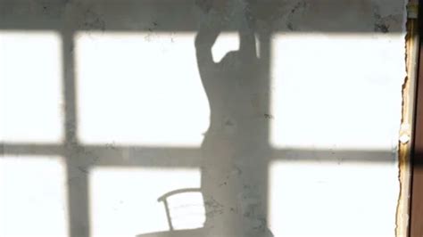 Sexy Pretty Woman Shadow On The Wall Wo Stock Video Pond5