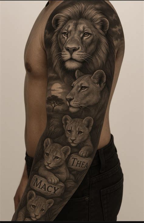 Pin By Anthony Escalona On Hombres Tatuajes Lion Tattoo Sleeves Lion