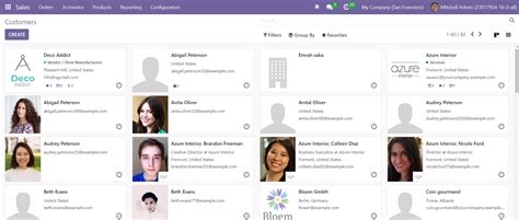 customers in odoo 16 sales odoo v16 community edition book