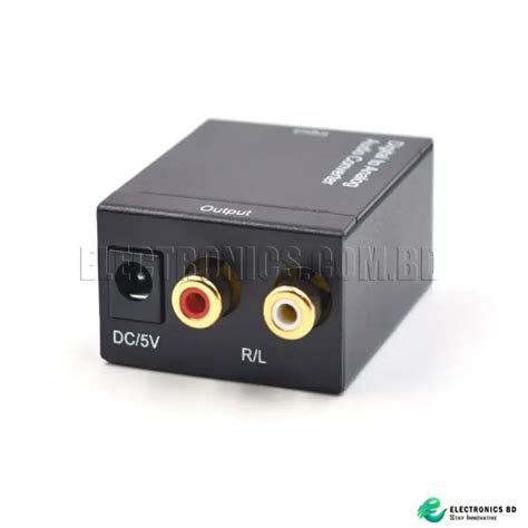 Buy Stereo 3 5mm Audio To Optical Adapter Latest Price In Bangladesh BD