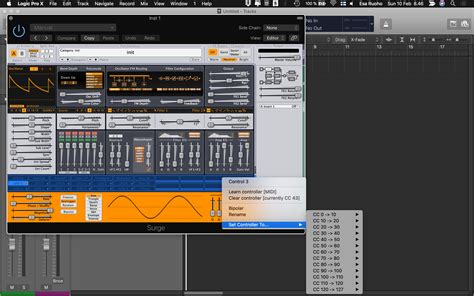 Offer Auto Generated 0 127 Cc List For Each Surge Parameter In Context Menu · Issue 557 · Surge