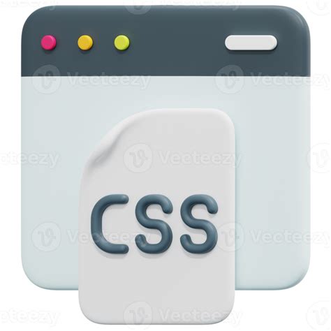 css 3d render icon illustration 13368267 png