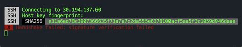 Ssh Handshake Failed Signature Verification Failed · Issue 4864 · Eugenytabby · Github