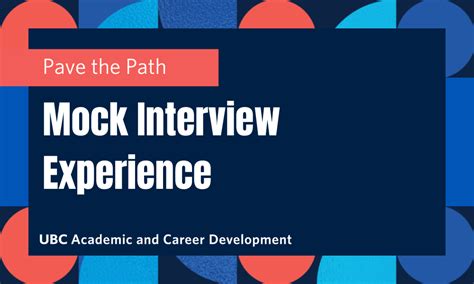 Mock Interview Experience Ubc Okanagan Events Calendar