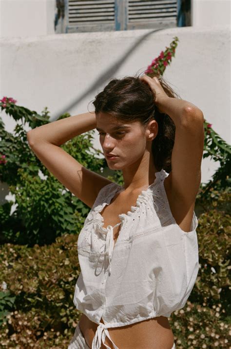 Simos Top White With Jéan