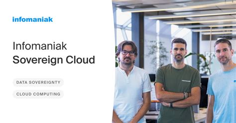 Infomaniak The Ethical Cloud • Infomaniak