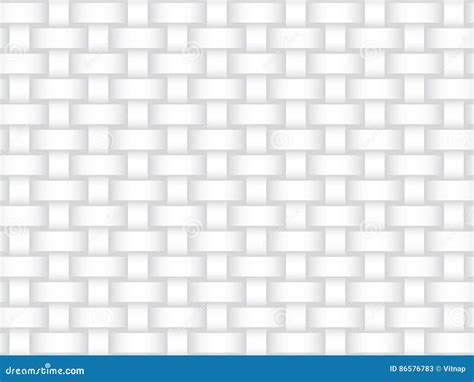 Vector Seamless Pattern Of Intersected Bands White Texture Stock