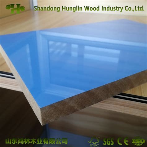 High Gloss Uv Lacquered Mdf Board 18mm 15mm Fiberboard And Melamine Mdf