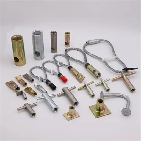 Tubular Lifting Socket Fixing Inserts Lifting Loop For Precast Concrete Accessories Lifting
