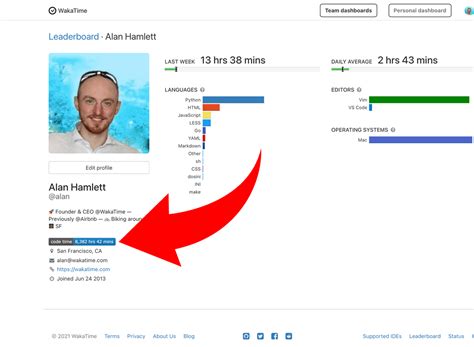 Feat Support For Total Code Stats Badge From Public Profile · Issue 230 · Anmol098waka Readme