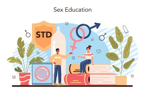 Concepto De Educación Sexual Lección De Salud Sexual Para Jóvenes
