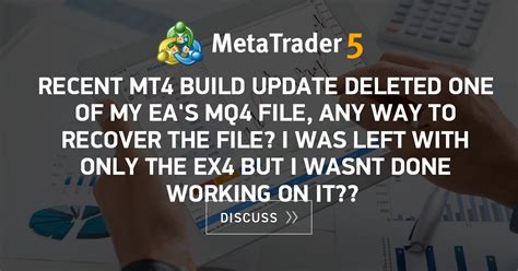 recent mt4 build update deleted one of my ea s mq4 file any way to