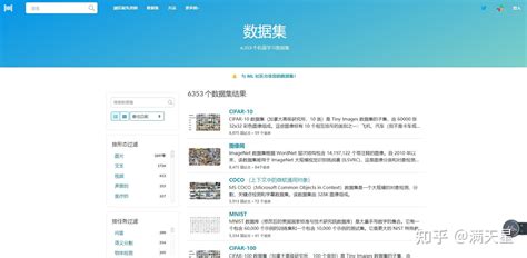 免费获取机器学习数据集超6000 数据集 知乎