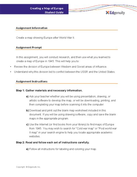 Creating A Map Of Europe Babe Guide Assignment Information Create A Map Showing Europe