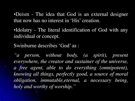 Our Concept Of God God As Creator Ppt Download