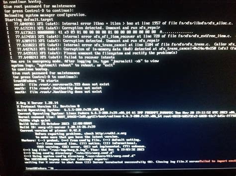 Emergency Mode Journalctl Xb Ao Iniciar Sistema Linux Diolinux Plus