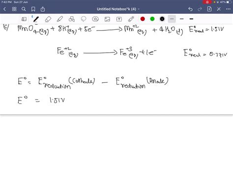 ⏩solved This Oxidation Reduction Reaction In Acidic Solution Is… Numerade