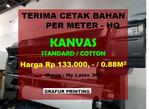 harga canvas pulp