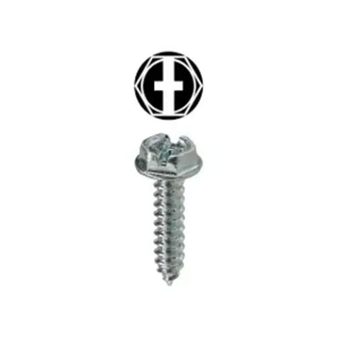 10 X 1 12 Phillipsslotted Hex Washer Head Sheet Metal Screw