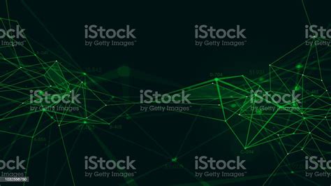 Abstract Plexus Structure Connection Concept Futuristic Technological Background Stock