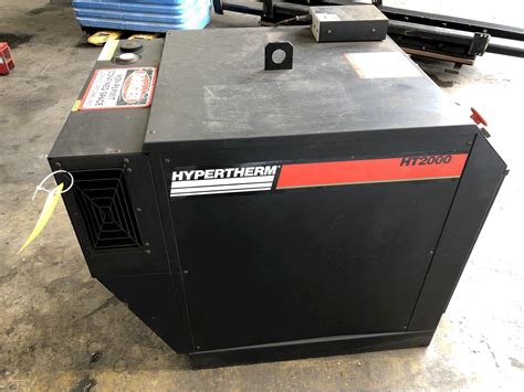 Hypertherm Model Ht2000 Plasma Power Unit Stock 13894