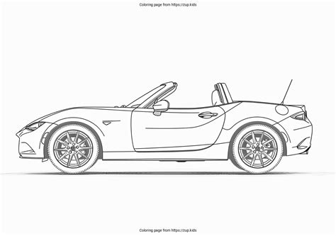 Mazda Coloring Pages 2025