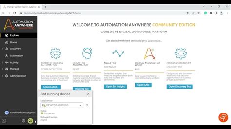 Automation Anywhere Bot Agent Version Automation 360 Youtube
