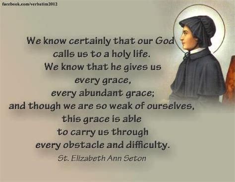 St Elizabeth Seton Quotes
