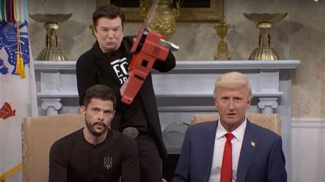 Mike Myers Debuts Elon Musk Impersonation In Snl Cold Open