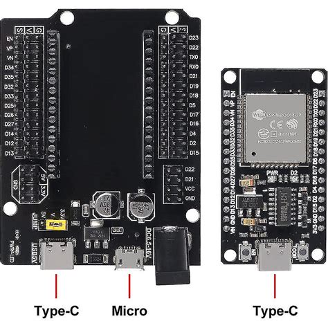 Esp Wroom 32 Esp32 Esp 32s Type C Usb Ch340c Wifi Bluetooth Low Power