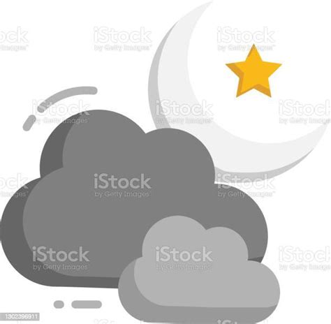 구름 개념 벡터 아이콘 디자인 아랍 문화와 흰색 배경에 전통 기호와 초승달 이슬람과 이슬람 관행 서명 0명에 대한 스톡 벡터