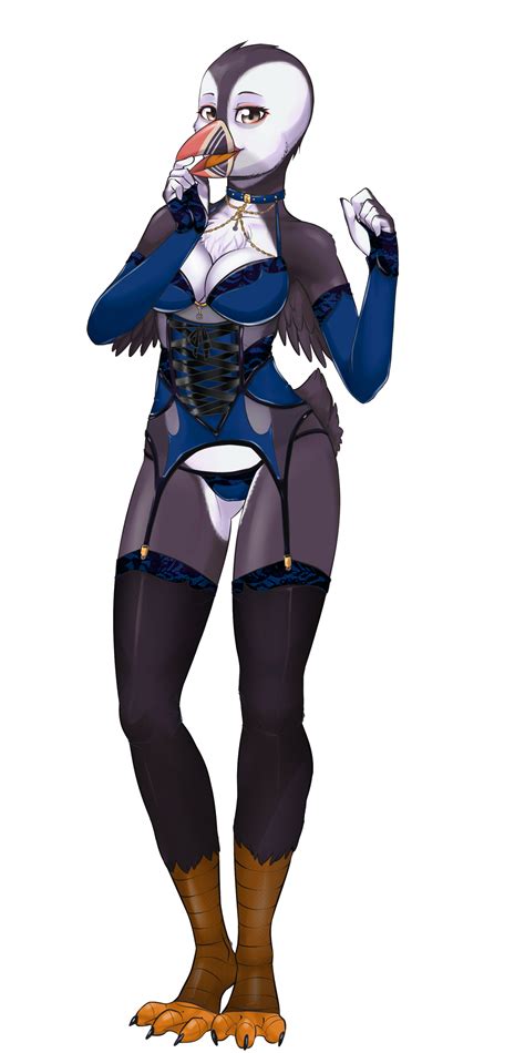 Rule 34 Avian Lingerie Pearl Boolean Puffin 2394745
