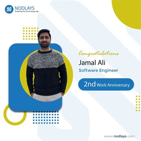 Nodlays® On Linkedin Workanniversary Happyanniversary Linkedin