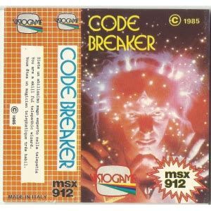 Code Breaker 1985 MSX Visiogame Releases Generation MSX