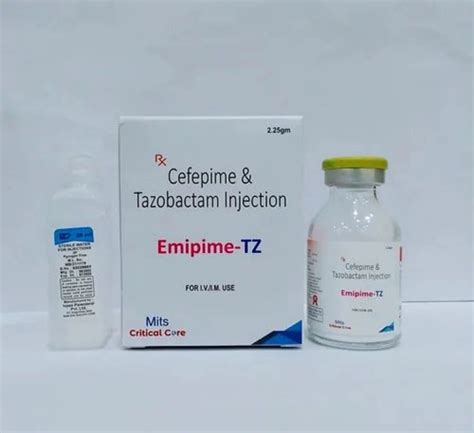 Cefepime 2000mg Tazobactum 250mg Strength 28125 Mg At ₹ 1600vial