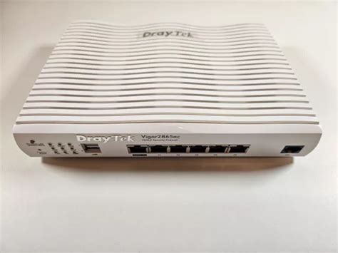 ROUTEUR WIFI DRAYTEK Vigor 2865 Ethernet 2865ac ADSL VDSL2 pare feu de sécurité EUR 79 54