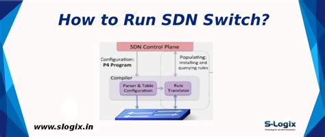 How To Run Sdn Switch S Logix