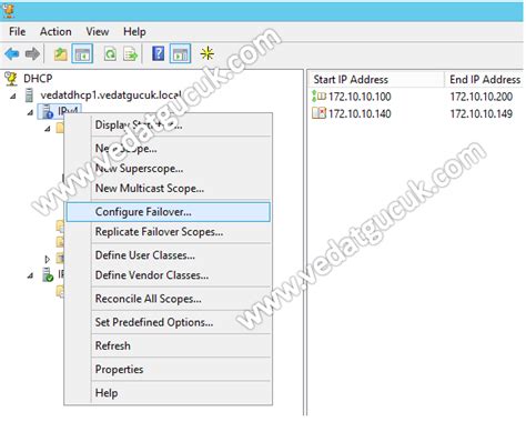 Windows Server 2012 Dhcp Failover Cluster Yapılandırması Techknowlojist