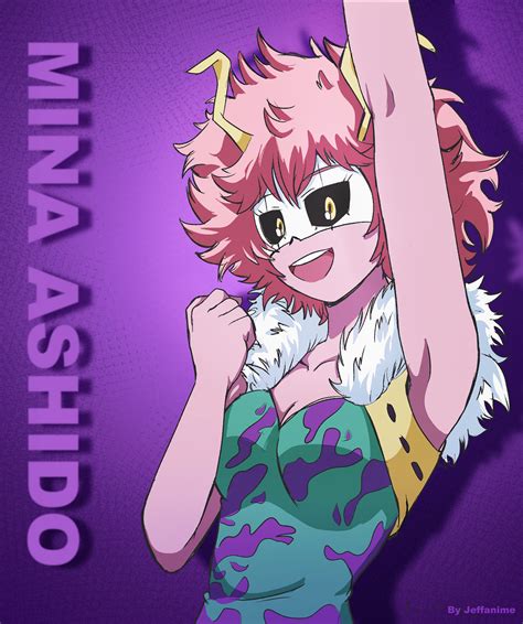 Mina Ashido By Jeffanime On Deviantart