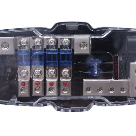 Distribution Block Dual With Fuse Quaden