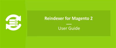 Reindexer User Guide Ulmod