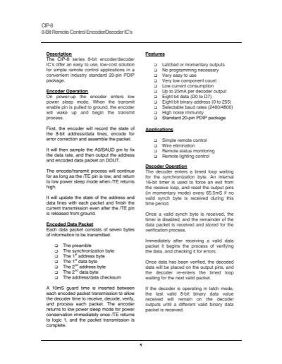 Bit Encoder And Decoder