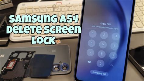 Samsung A54 Sm A546b Delete Pin Pattern Password Lock Youtube