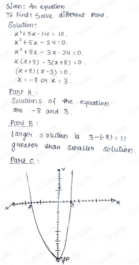Solved A Rei B 4b Solve Quadratic Equations By Inspection E G For