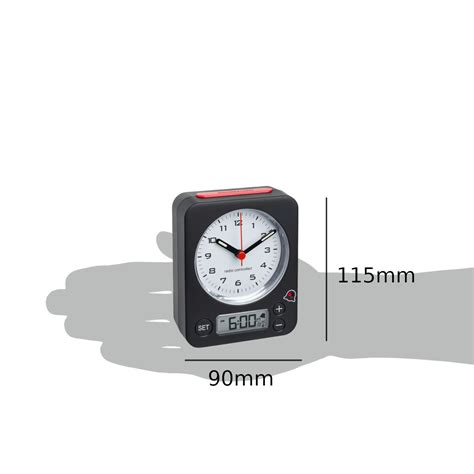 Radio Controlled Alarm Clock With Digital Alarm Setting Combo Tfa Dostmann